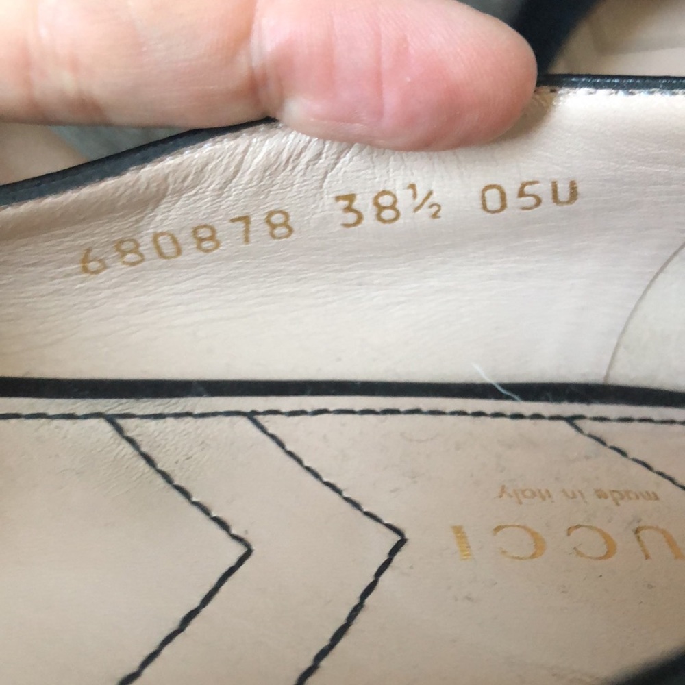 Gucci Marmont Logo Quilted Ballet Flats - Gem